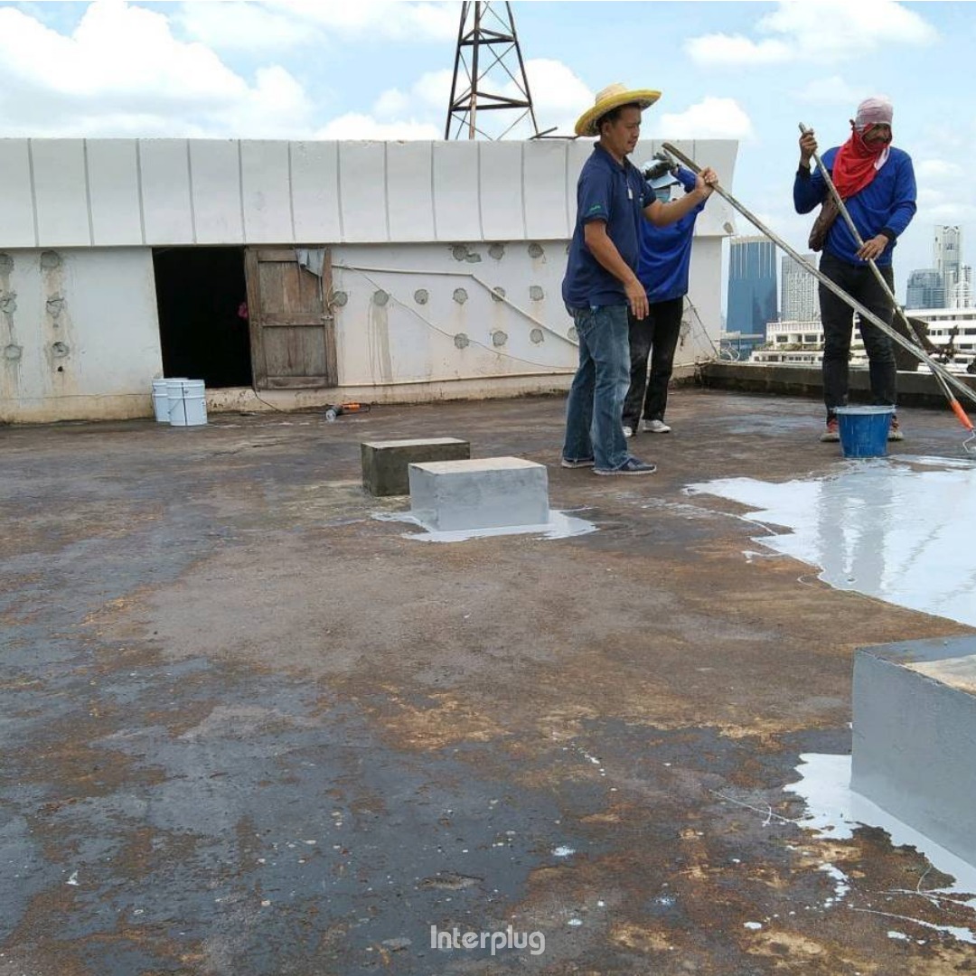 มาตรฐานการบริการงานกันซึมดาดฟ้า โดย Interplug – Interplug