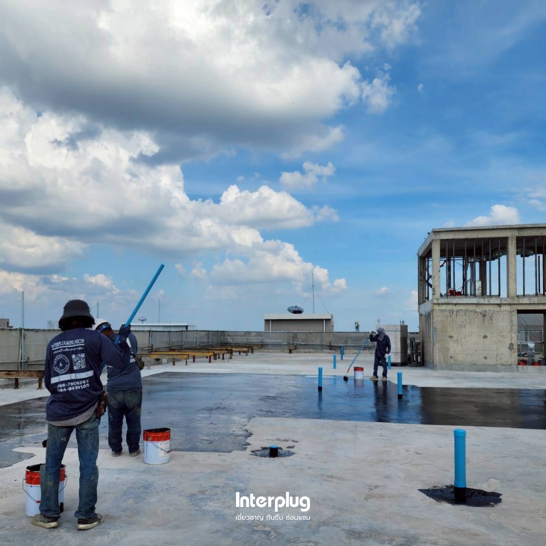 งานกันซึมทนรากไม้ สำหรับงานจัดสวน – Interplug